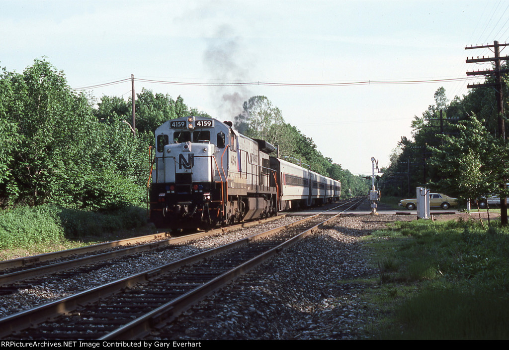 NJT U34CH #4159 - New Jersey Transit